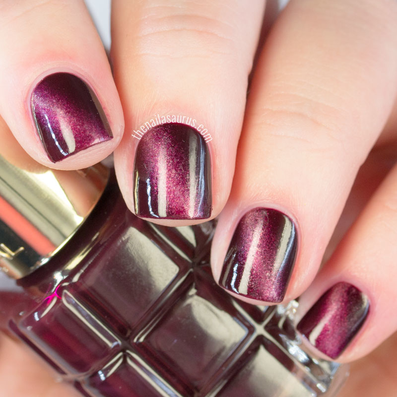 The Nailasaurus | UK Nail Art Blog - Easy Tiger's Eye Nail Art Tutorial ...